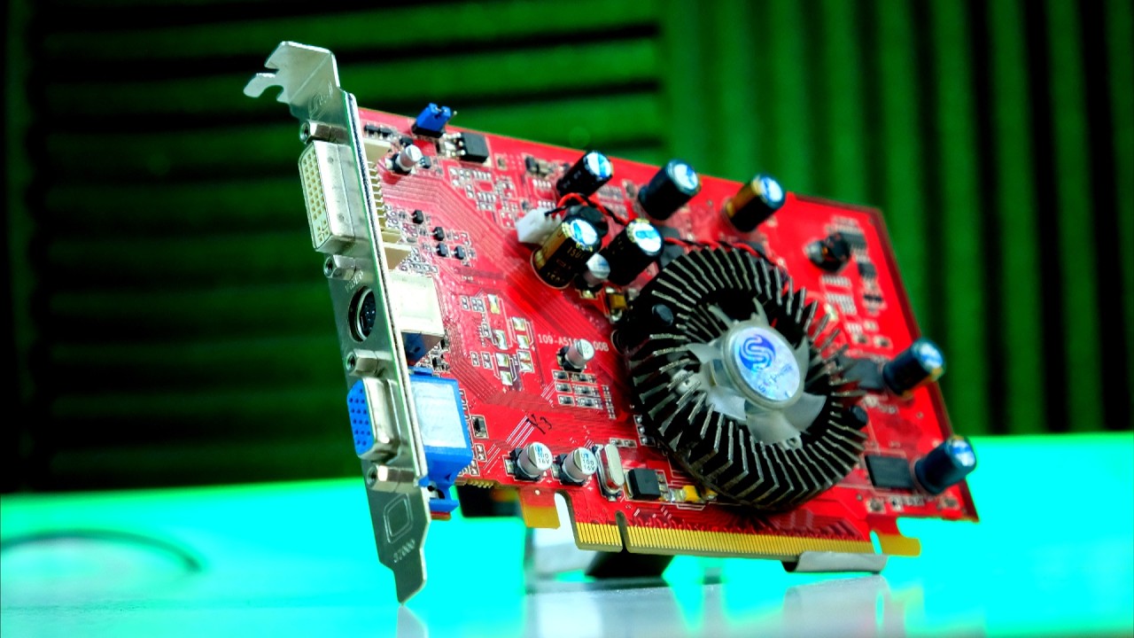 ATI Radeon X1050 Benchmark - YouTube