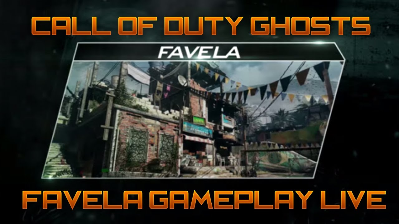 COD Ghosts: "FAVELA GAMEPLAY" LIVE! (INVASION DLC!) - YouTube
