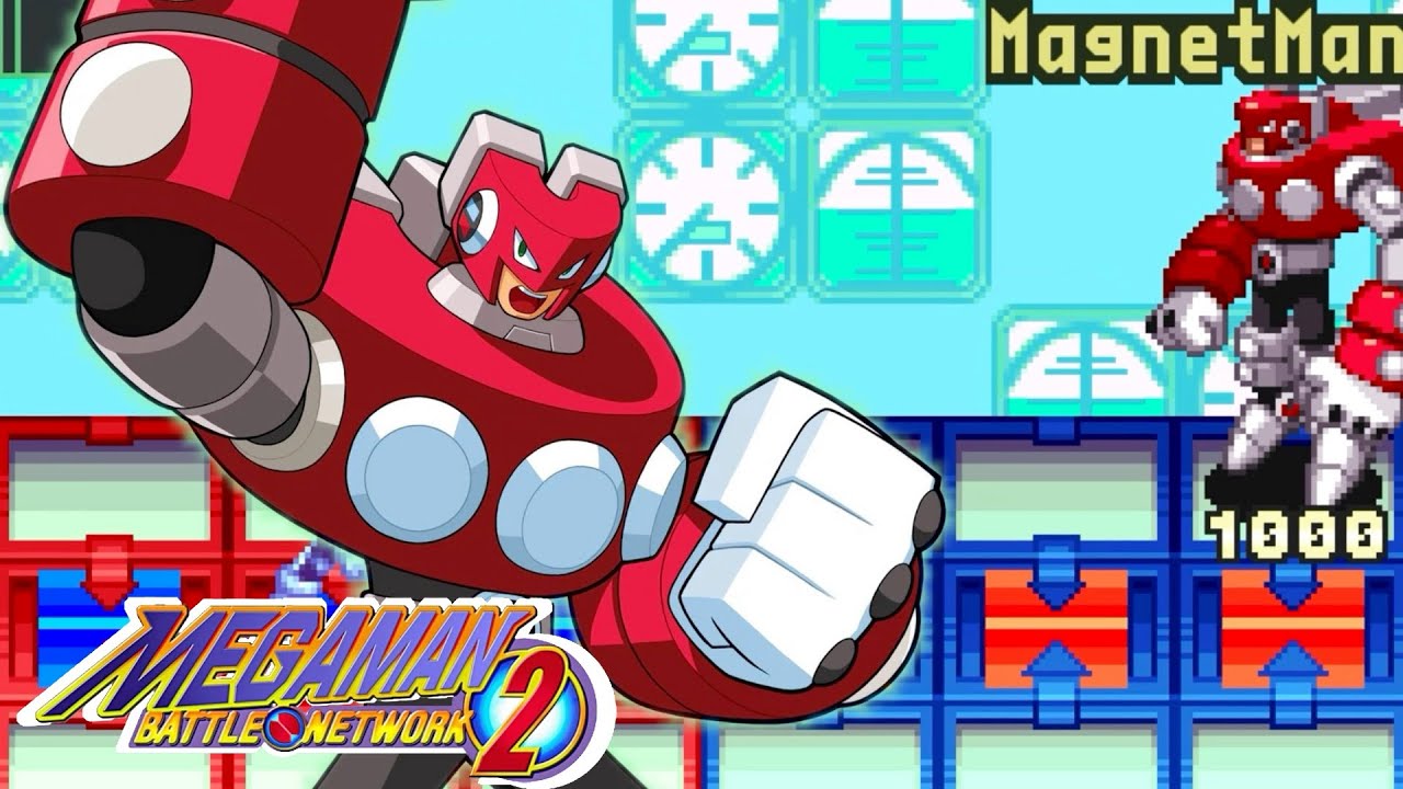 [Boss] MagnetMan First Encounter - Megaman Battle Network 2 Legacy ...