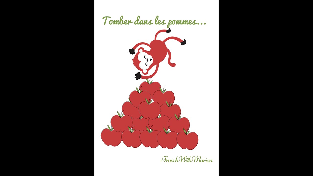Food-related Idiom: Tomber dans les pommes - YouTube