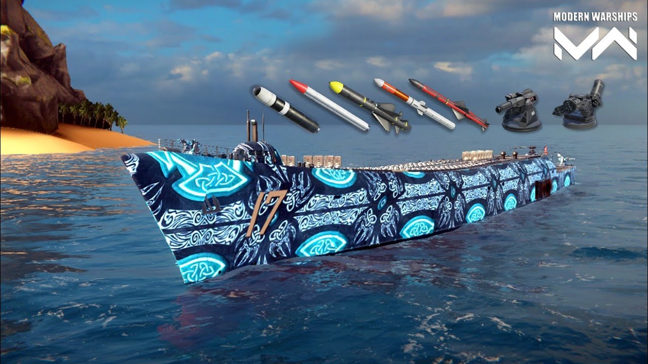 Modern Warships - Battlecruiser 2000 - with Higher Damage Missile build ...
