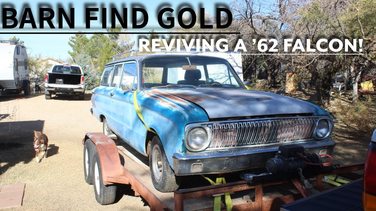 1962 Ford Falcon Barn Find – First Start in Over Two Decades! - YouTube