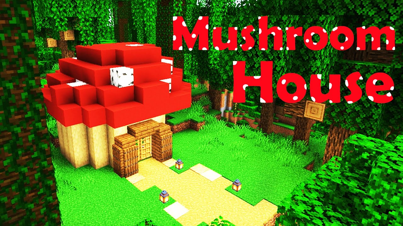 Minecraft:Mushroom House Tutorial - YouTube