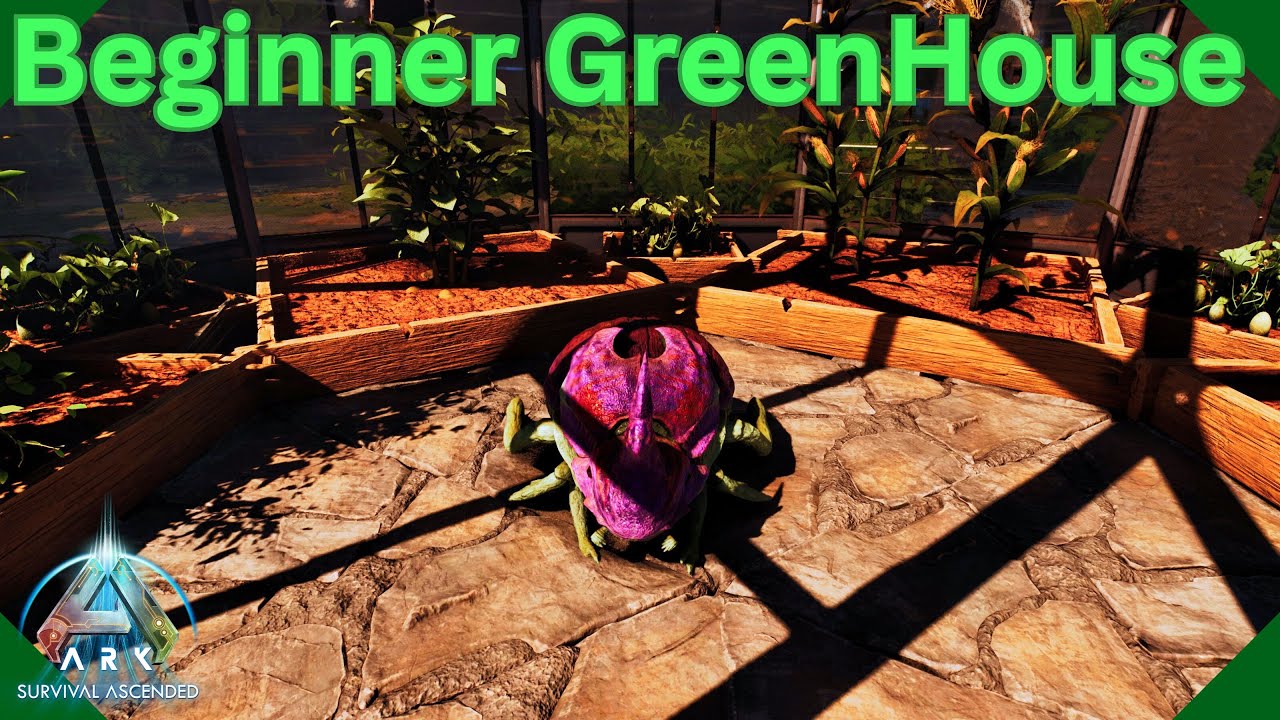 Simple Early Game Greenhouse Guide - YouTube