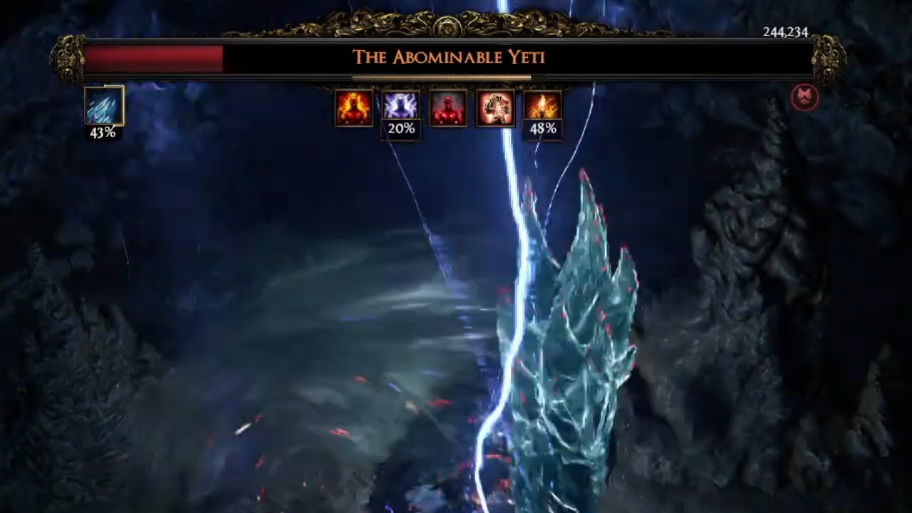 Path of Exile 2: The Abominable Yeti Boss Kill (Mercenary Build) - YouTube