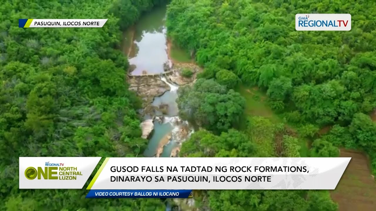 One North Central Luzon: Gusod Falls na tadtad ng rock formations ...