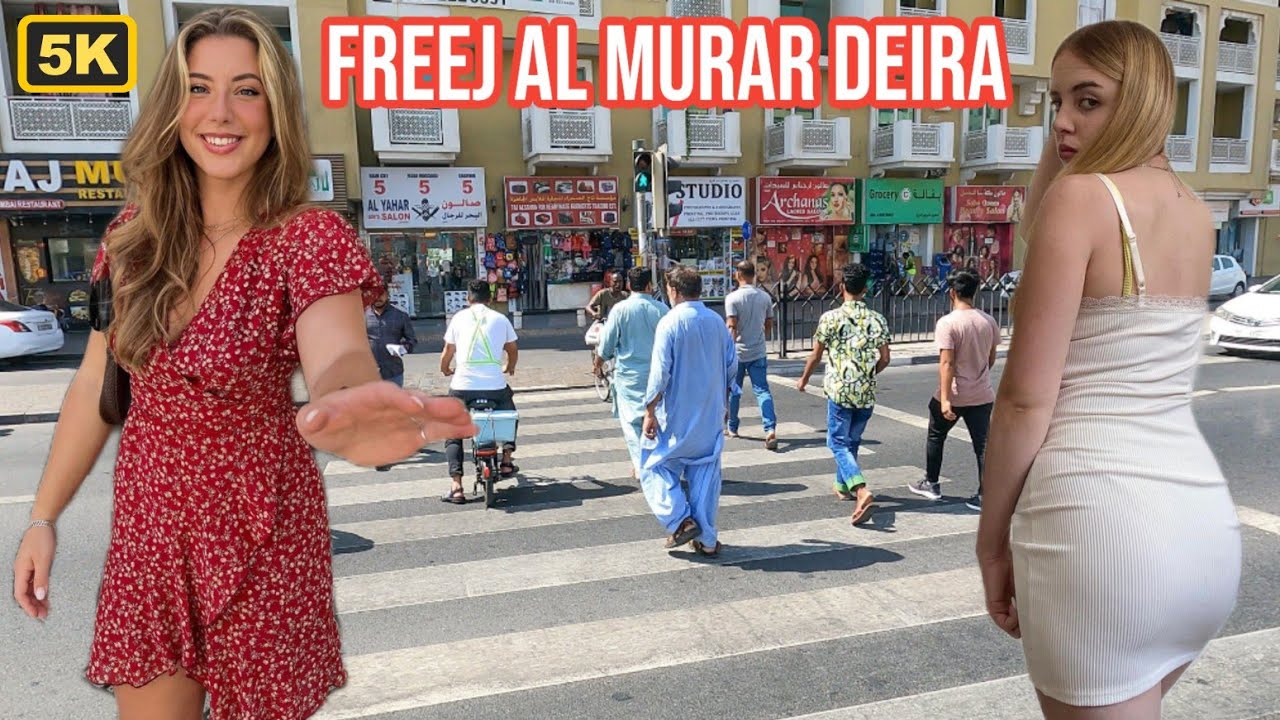 [5K] freej al murar deira dubai 🇦🇪 beautiful city we love UAE amazing ...