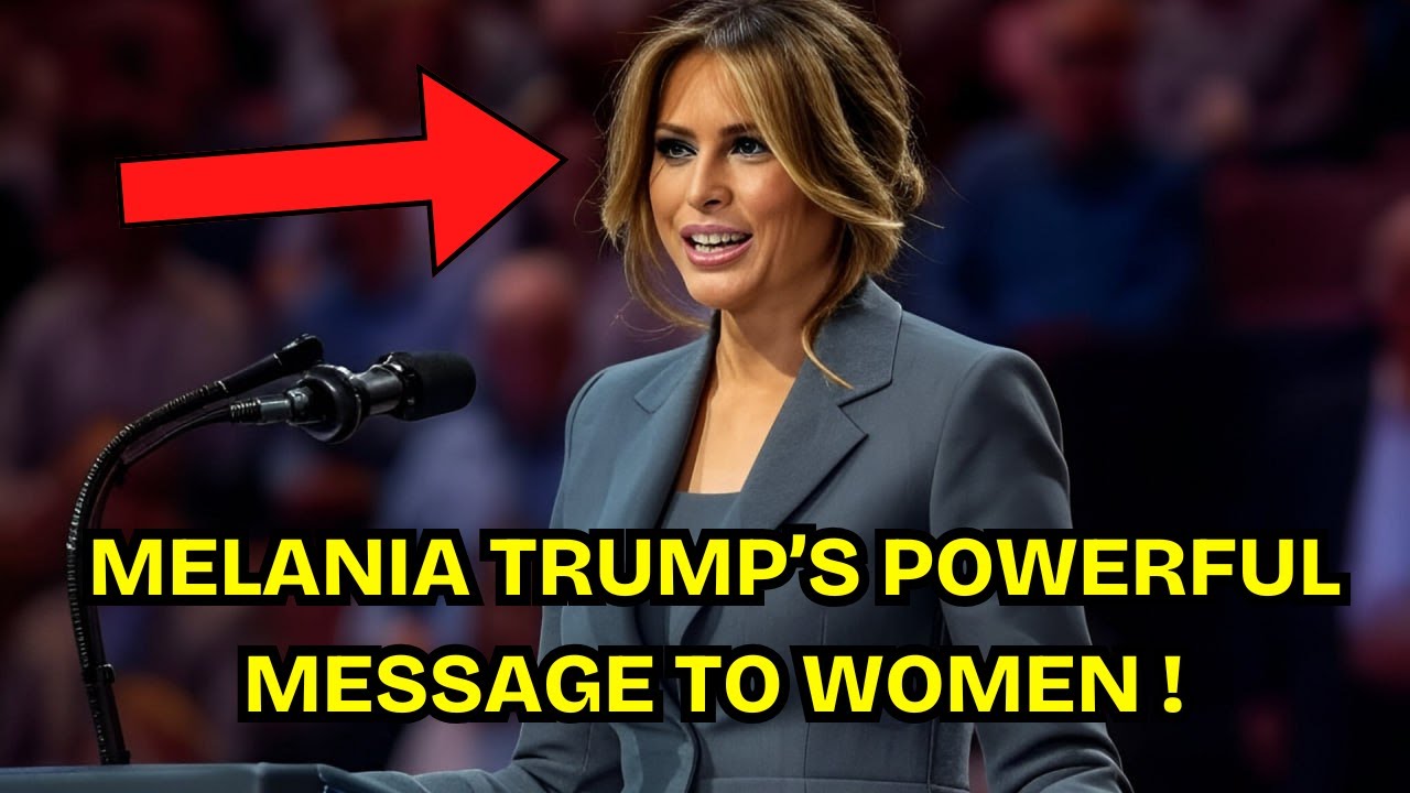 Melania Trump’s Powerful Message to Women – Her Words Will Inspire You ...