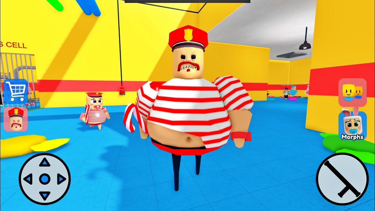 CANDY BARRY PRISON RUN | NEW SCARY OBBY | ROBLOX - YouTube