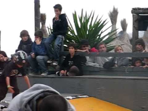 Fran Fontana-Skate en Peru Beach