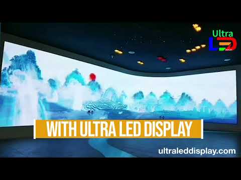 P2 RGB Indoor Display by Ultra LED - YouTube