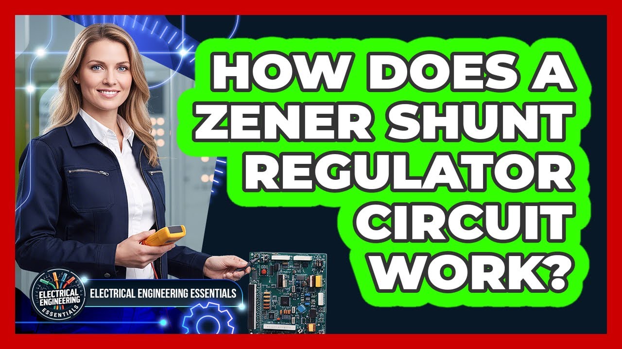How Does A Zener Shunt Regulator Circuit Work? - YouTube