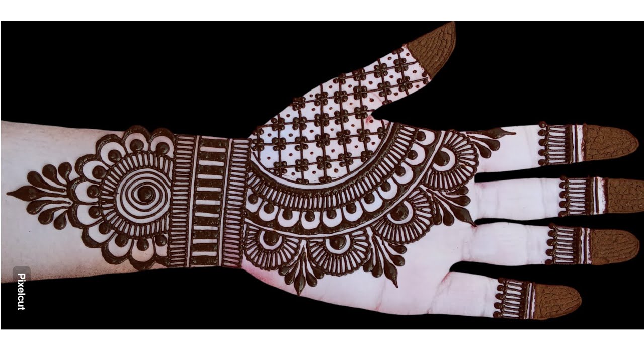 simple mehndi design | mehndi design full hand | hath ki mehndi design ...