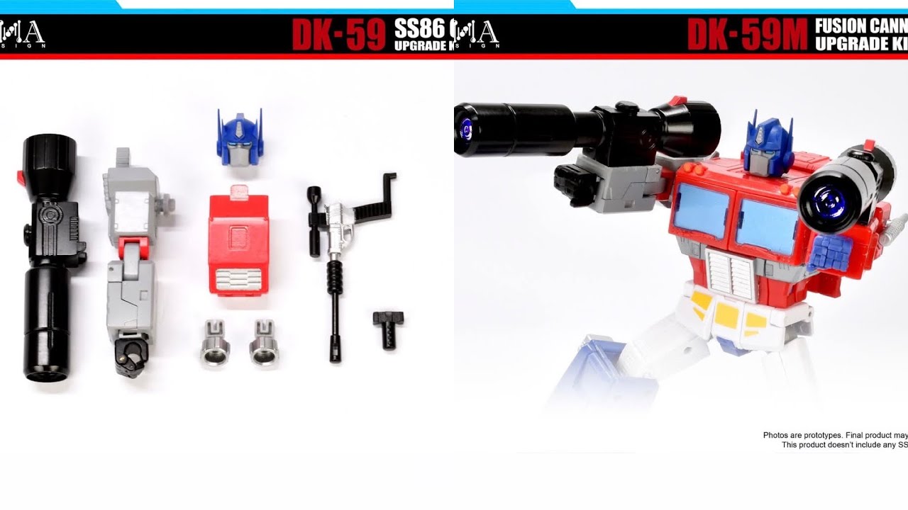 New Transformers DNA Design upgrade kit Optimus Prime 86 studio series ...
