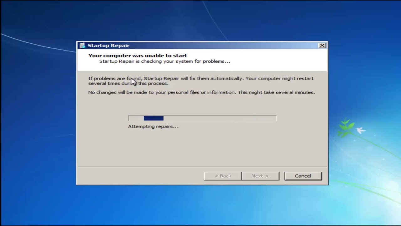 Windows 7 Blank Screen on Startup FIX [Tutorial] - YouTube