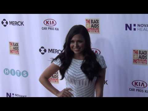 Liannet Borrego arriving to the Black AIDS Institute 2015 Heroes The Struggle Gala @LiannetBorrego