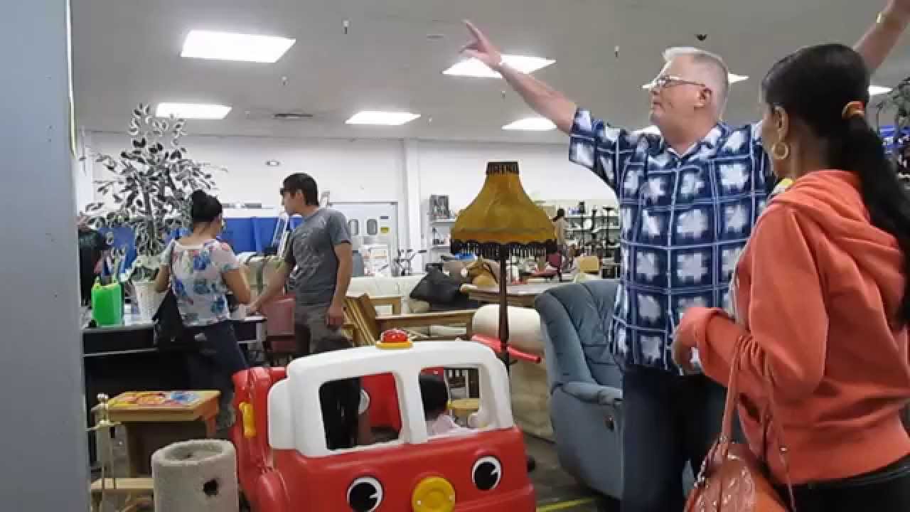 Angry Customer Yelling in Goodwill Store - YouTube