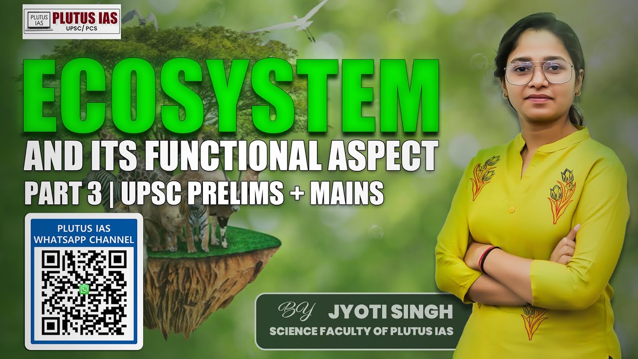 Ecosystem Functions Explained for UPSC Prelims & Mains 🌿 | Part 3 ...