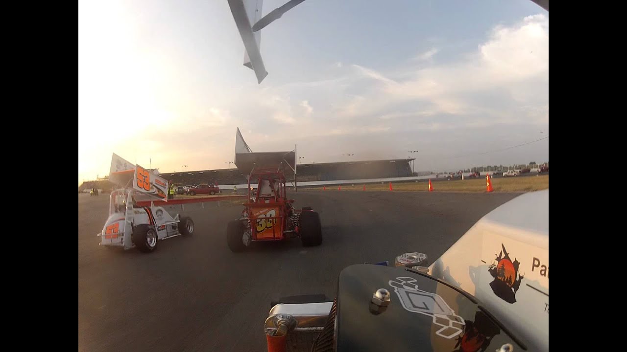 Tq Midgets at Oswego Speedway - YouTube