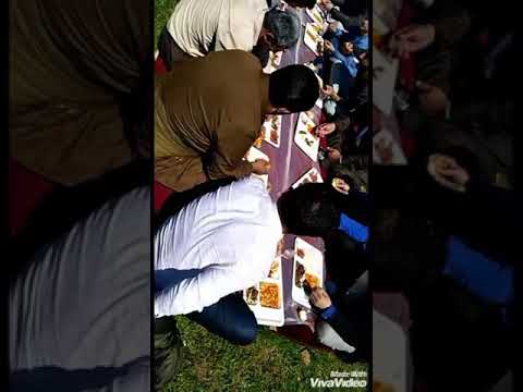 Koryurek begijne Yılmaz ailesinin mevlit yemeği