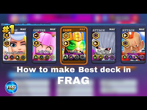 How to build the best deck in FRAG! | FRAG PRO SHOOTER 🔫 🔫 🔫 - YouTube
