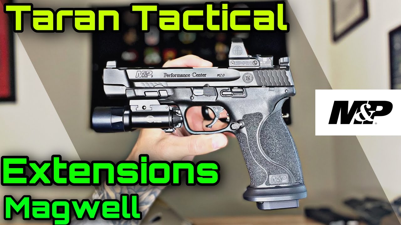 [Pistol Upgrades] Magwell and Magazine Extensions M&P 2.0 - YouTube