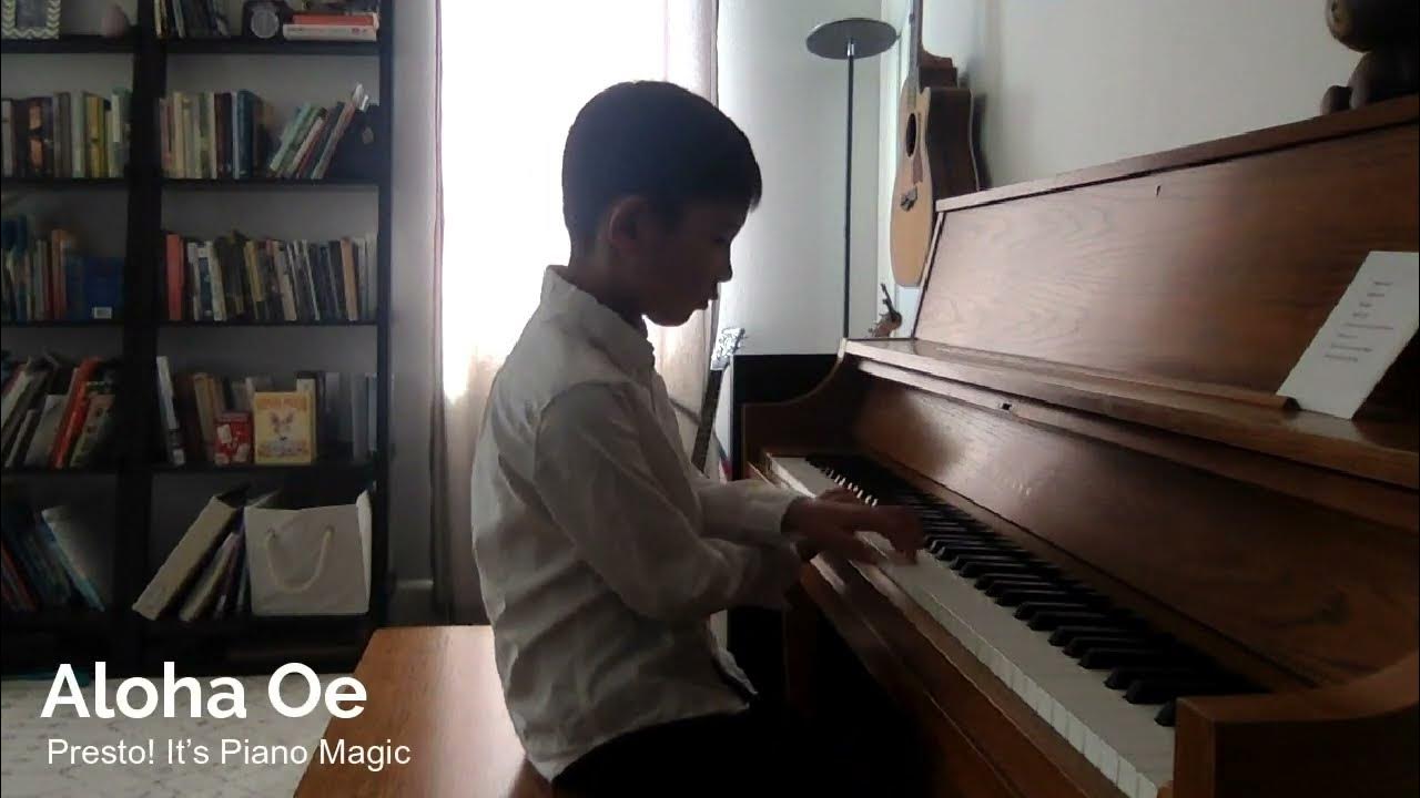 Aloha Oe, from Presto! It's Piano Magic Book 2, performed by Elliot ...