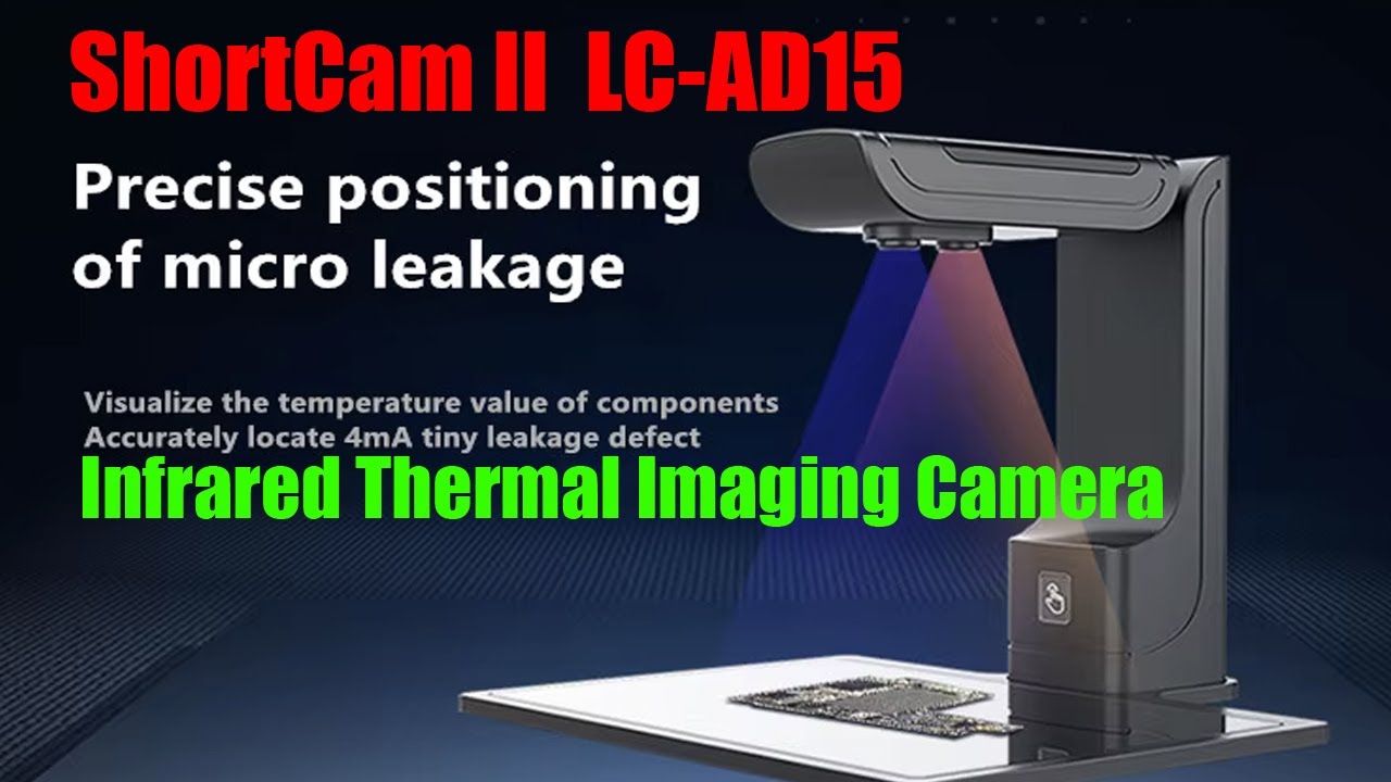 Shortcam II LC-AD15 Infrared Thermal Imaging Camera - YouTube