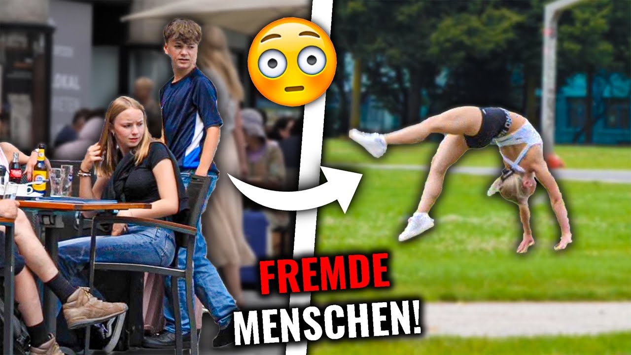 TURNEN NEBEN FREMDEN LEUTEN mit MERLE und TOM!😂😳 (witzig) - Itsmisabell - YouTube