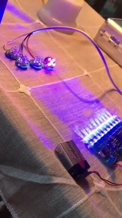 Proton Pack Lights -Ghostbusters Proton Pack Build- Sneak Peak - YouTube