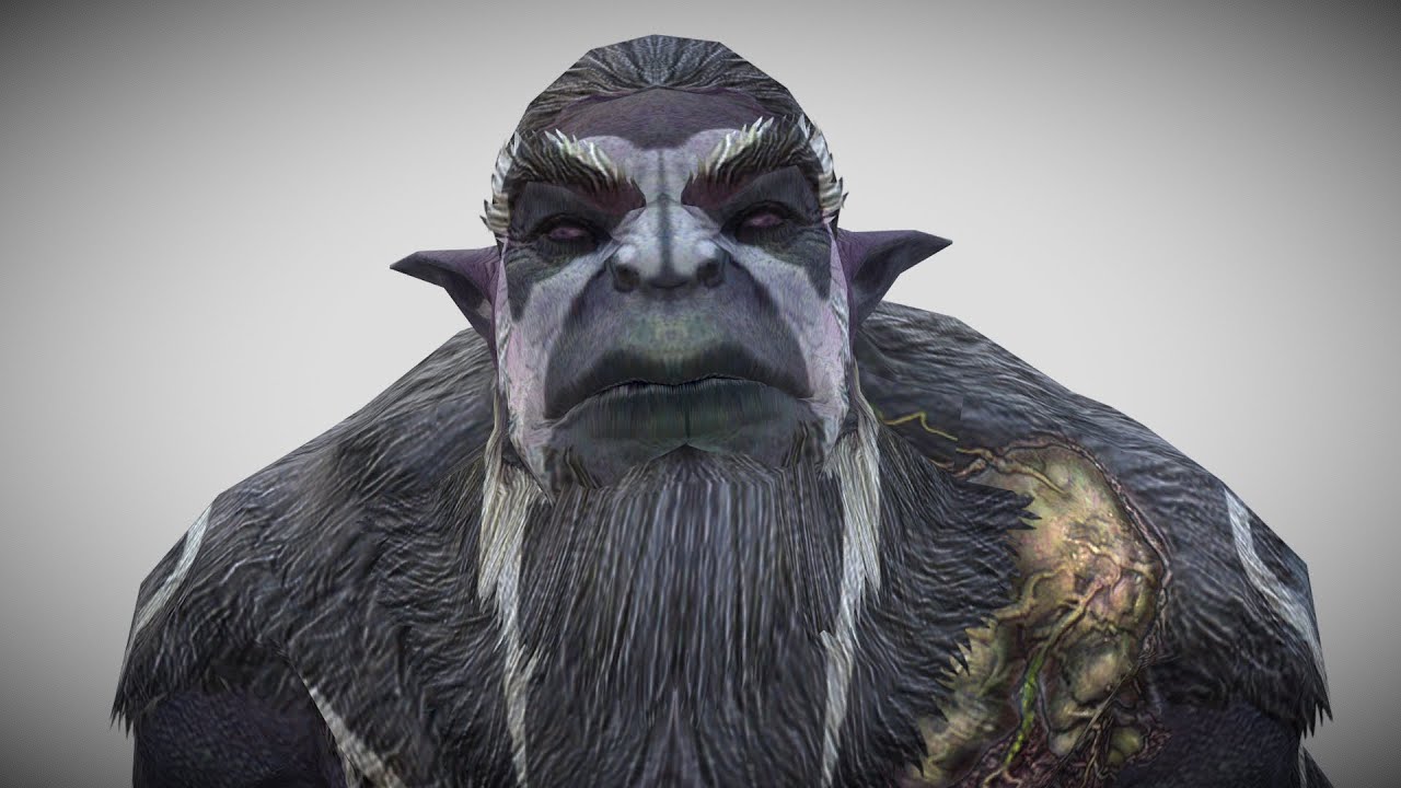 Ogre Shaman (Diseased) ∣ ESO › Creatures › Beastfolk - YouTube