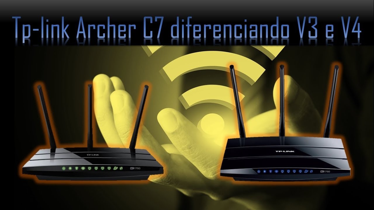 Tp-Link Archer C7 diferenciando V3 e V4 - YouTube