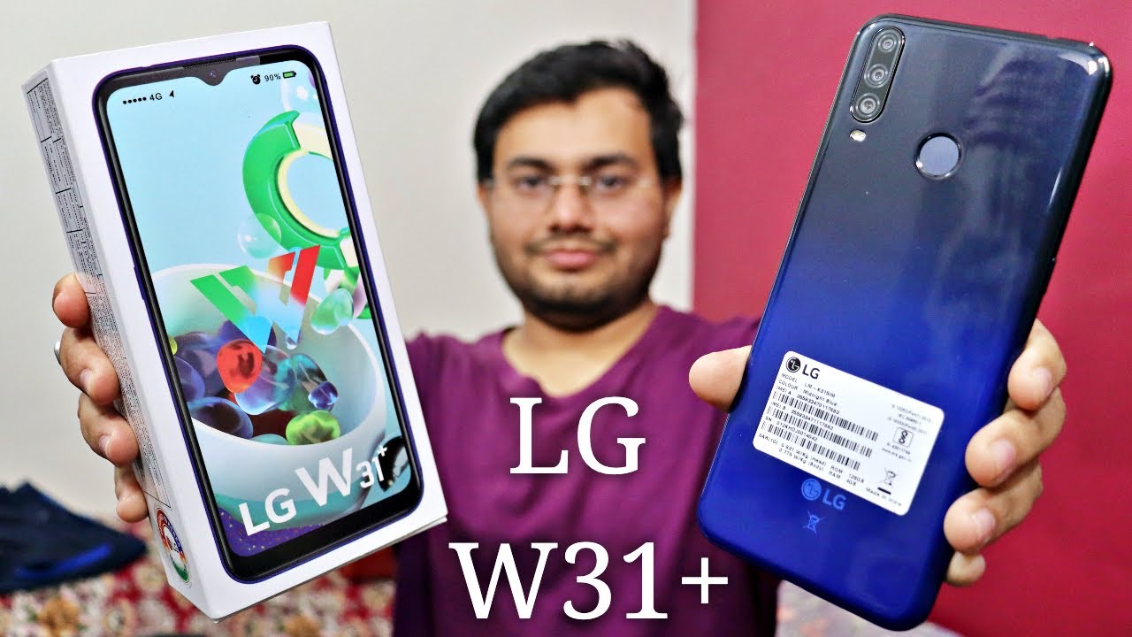 LG W31+ Unboxing 🔥 Budget Phone From LG - YouTube
