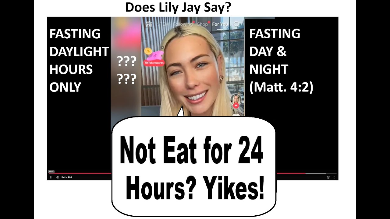 LILY JAY ISLAMIC FASTING vs BIBLE FASTING - YouTube