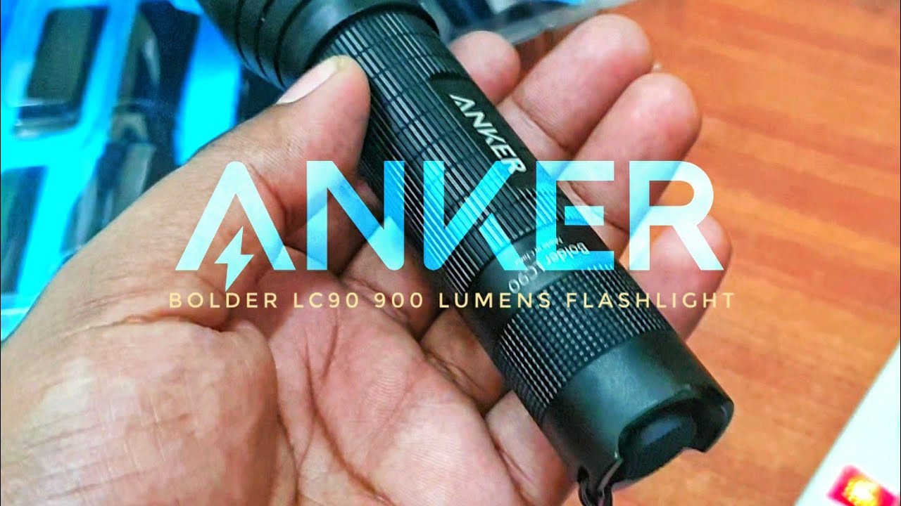 Anker Bolder LC90 Flashlight Super Bright 900 Lumens CREE LED XM-L2 ...