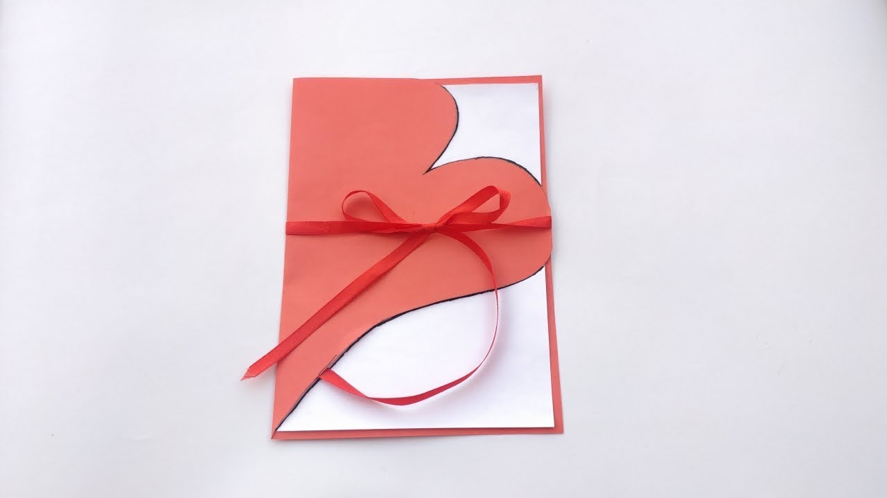 Beautiful Homemade Heart Greeting Card | DIY Greeting Cards For ...