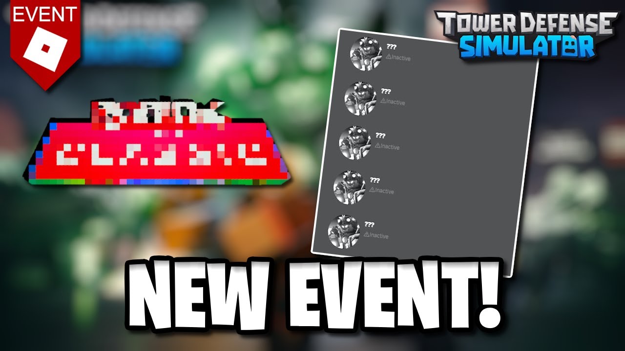 A NEW TDS EVENT IS COMING?! [ROBLOX Tower Defense Simulator] - YouTube