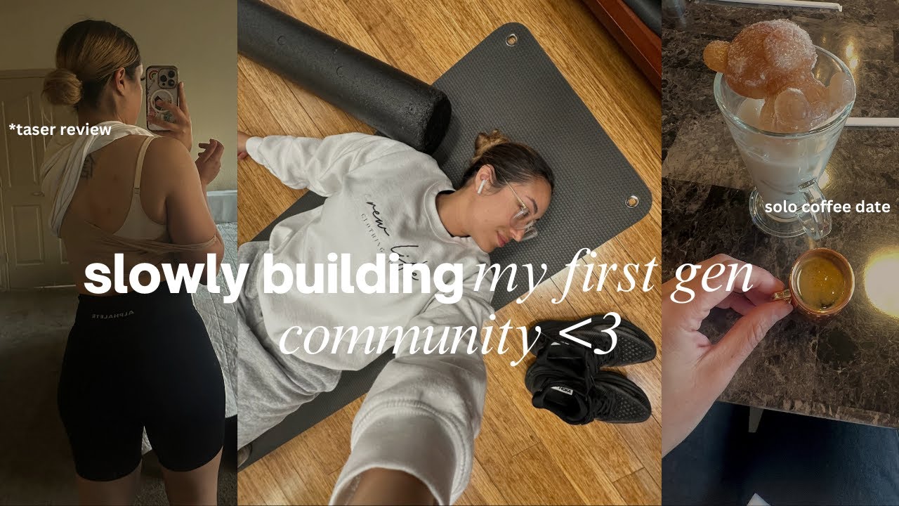 SOLO COFFEE DATE 💕☕️💗 & Fitting in as a First Gen! [+Taser Review😜 ...