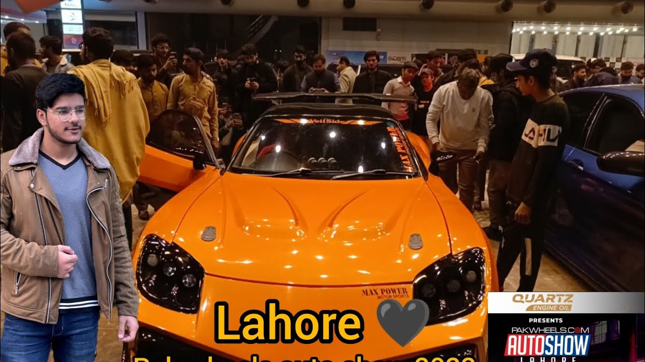 pak wheels auto show 2k23 lahore || suneel munj|| sports car ...