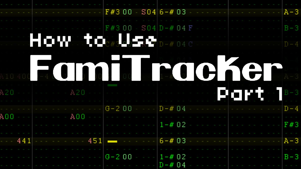 How to Use Famitracker (Part 1) - Introduction and Interface - YouTube