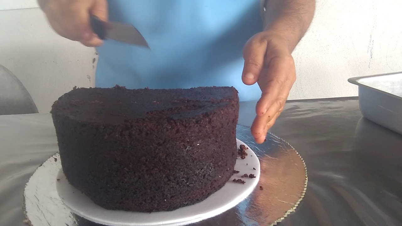 Como cortar o bolo redondo 👍 - YouTube
