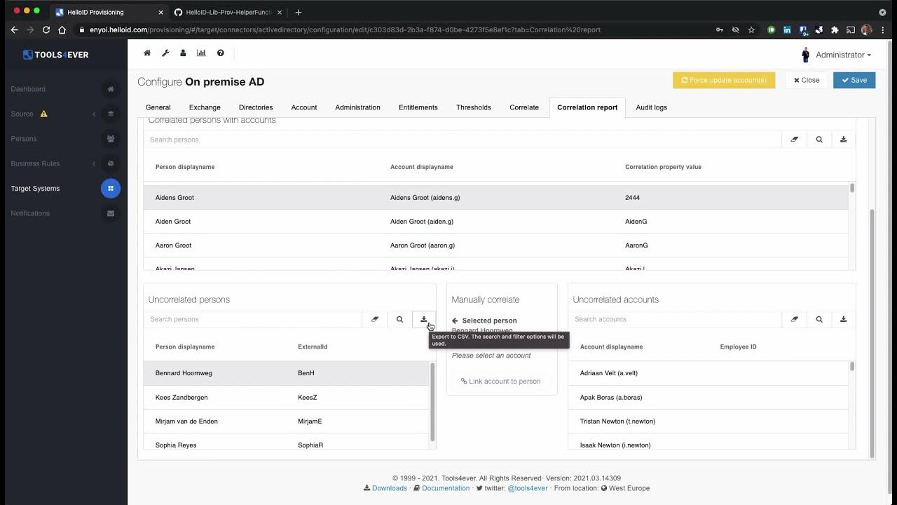 HelloID Provisioning: Correlation - YouTube