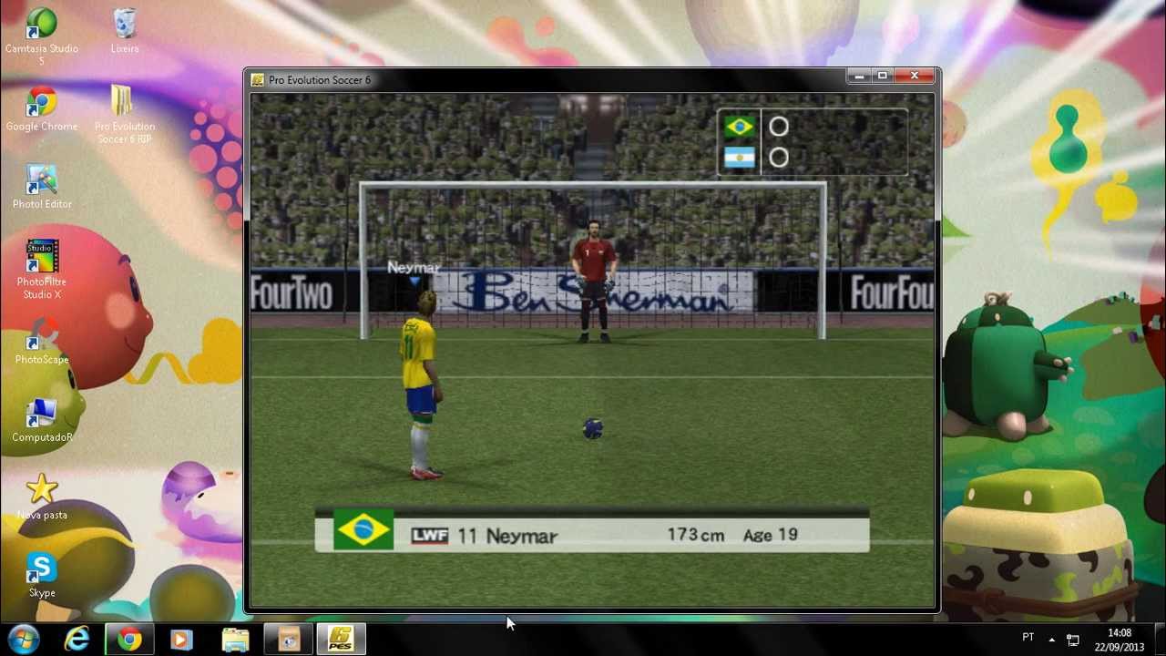 Como Baixar E Instalar Pes 06 Rip (Completo) - YouTube