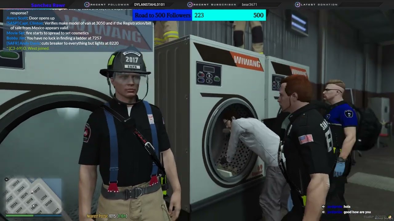 SA'F FiveM RP - Rescue 2 / Tanker 1 Patrol | People Stuck | Huge ...