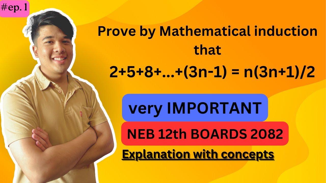 Mathematical Induction Class 12 | Very Important Qns. Ep. 1 | - YouTube