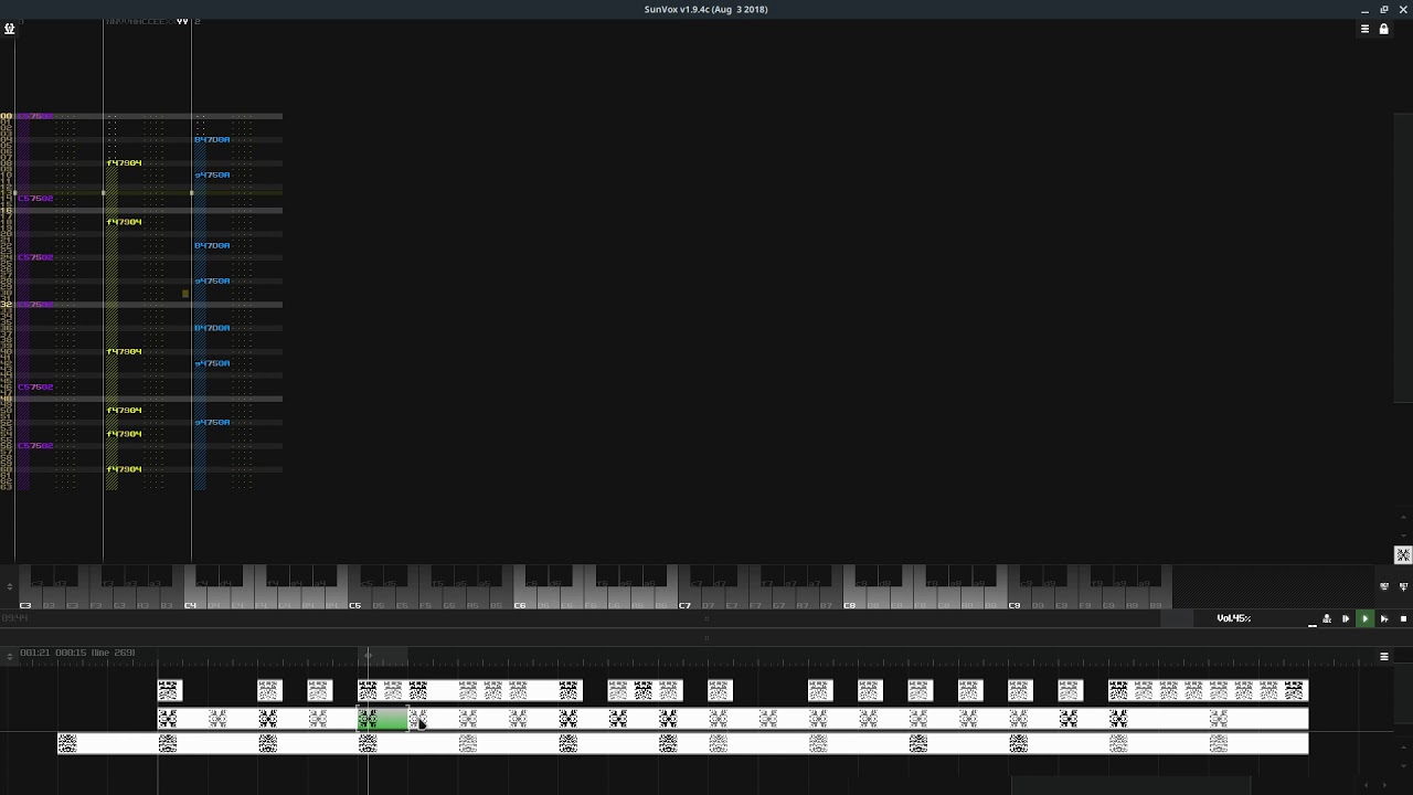 drag and drop (.sunvox file download available!) - YouTube