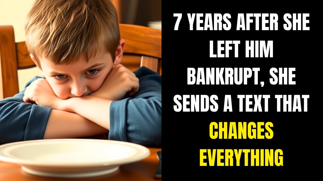 7 Years After She Left Him Bankrupt, She Sends a Text That Changes ...