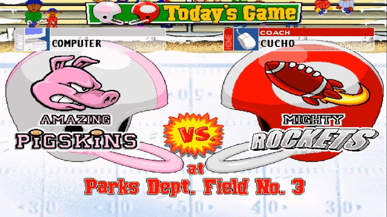 Backyard Football (1999) | New Season Only Boys| | G3 | PIGSKINS ...