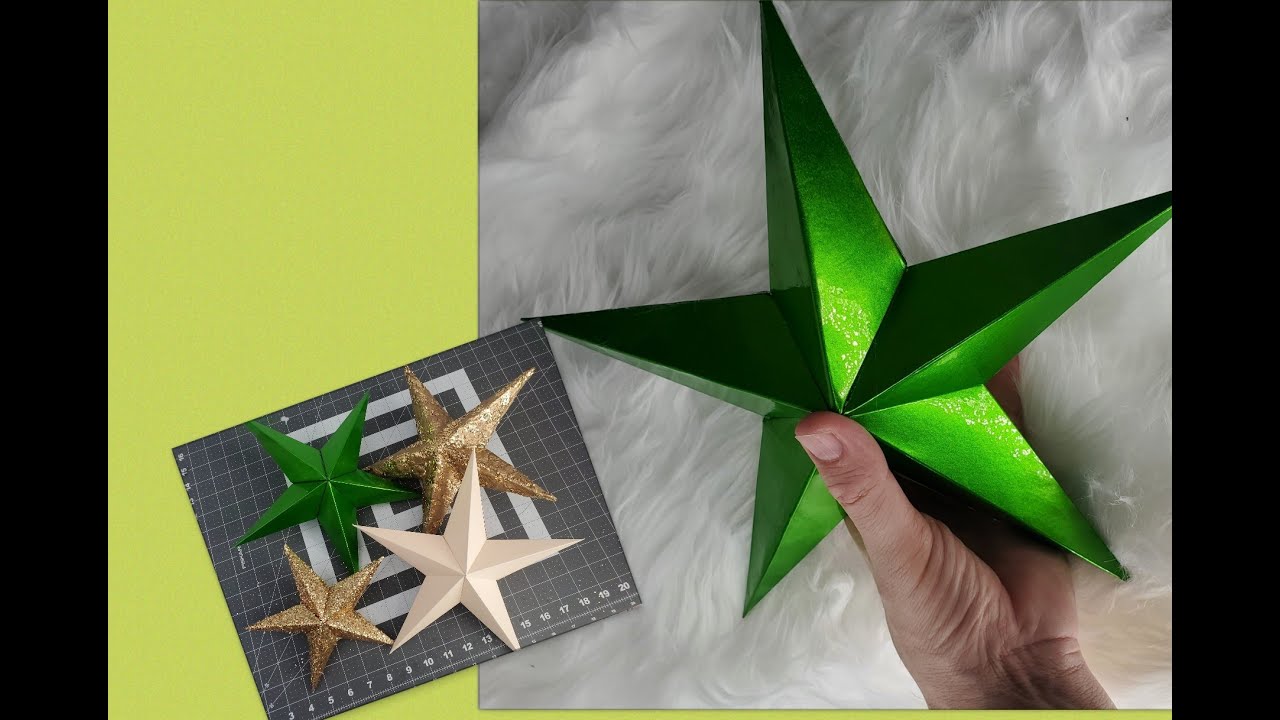 ESTRELLA 3D - PASO A PASO- PATRONES DISPONIBLE EN NUESTRO GRUPO EN FACECOOK "MÁS ALLÁ DE LA ...