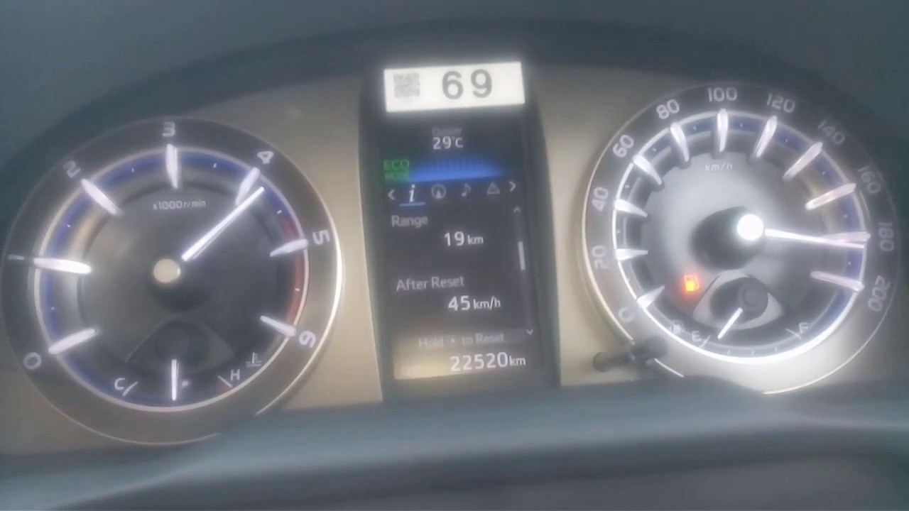 Innova Crysta Top speed - YouTube